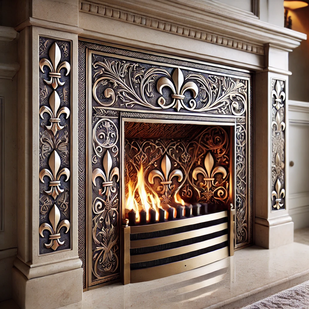 The Elegance of Fleur-de-Lis Reeded Iron Panels: Functional Art for ...