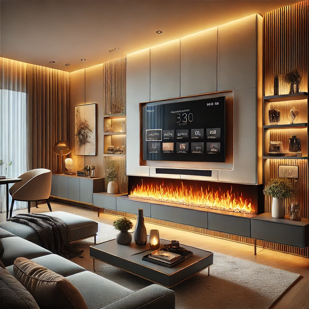 The Appeal of TV-and-Fireplace Combos: A Modern Living Room Trend ...